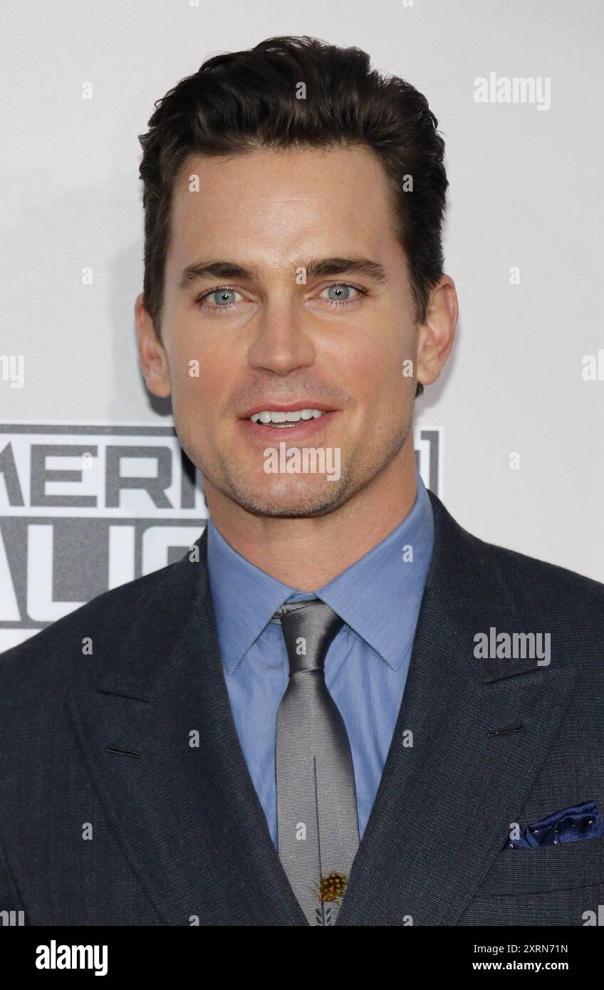 Matt Bomer at the 2016 American Music Awards held at the Microsoft ...