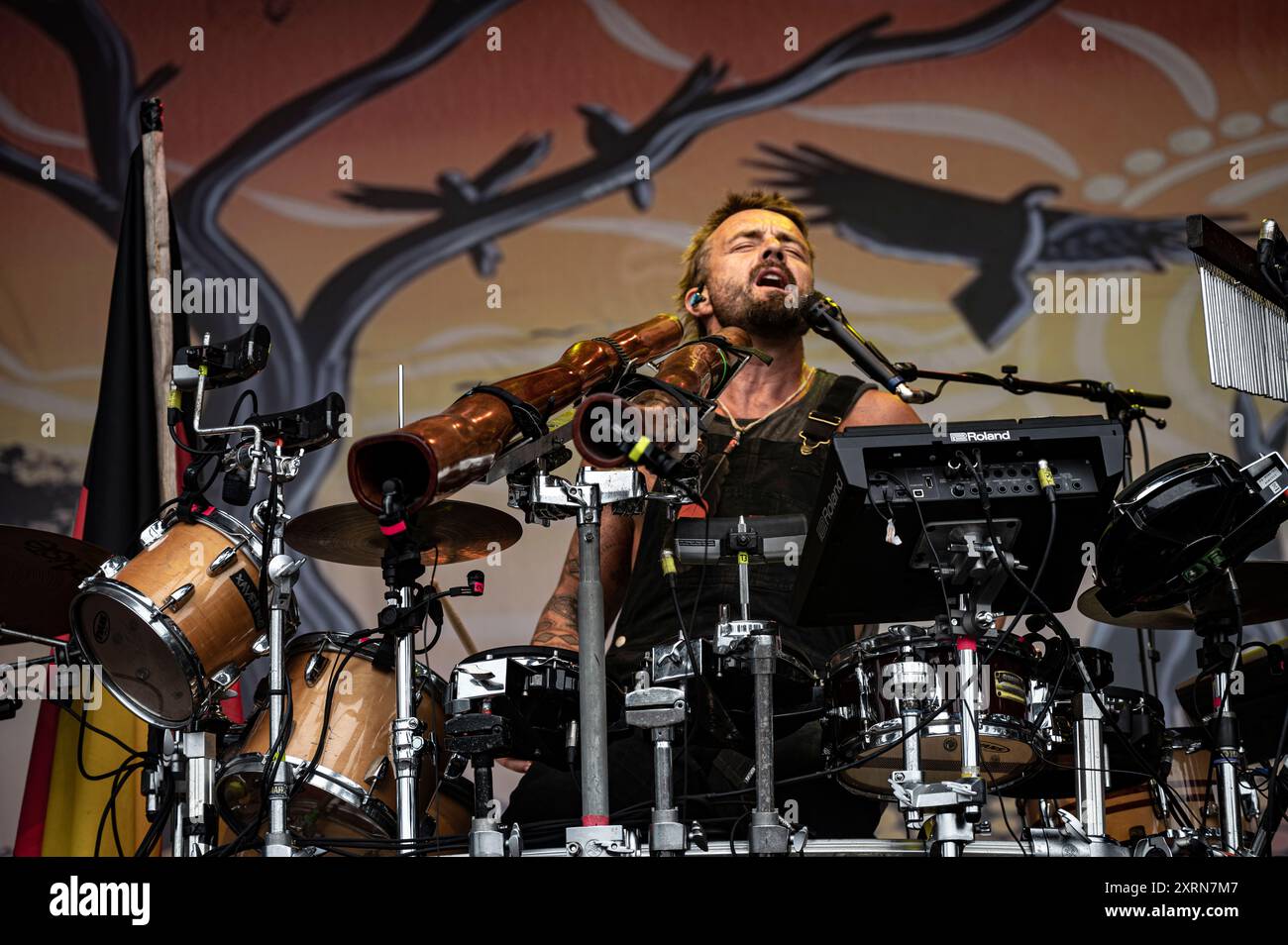 Xavier Rudd, Festival du bout du monde 2024 Stock Photo - Alamy