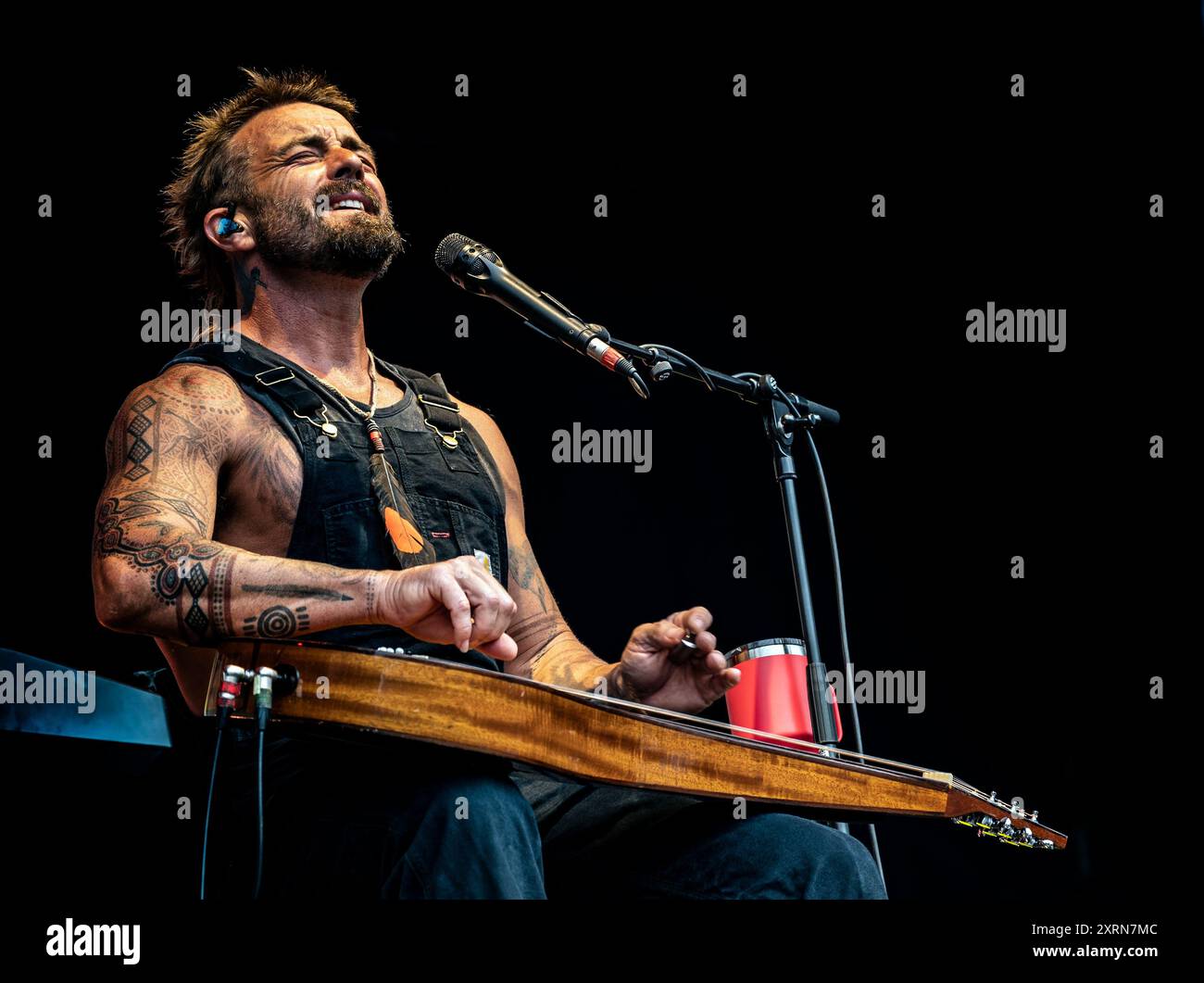 Xavier Rudd, Festival du bout du monde 2024 Stock Photo - Alamy