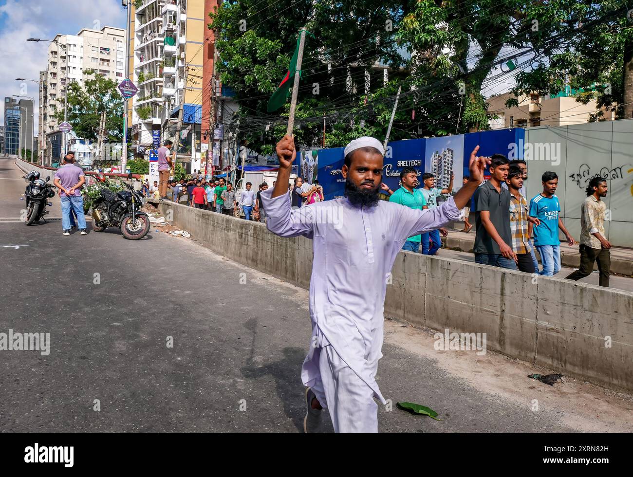 Bangladesh quota reform movement and an anti-government pro-democracy ...