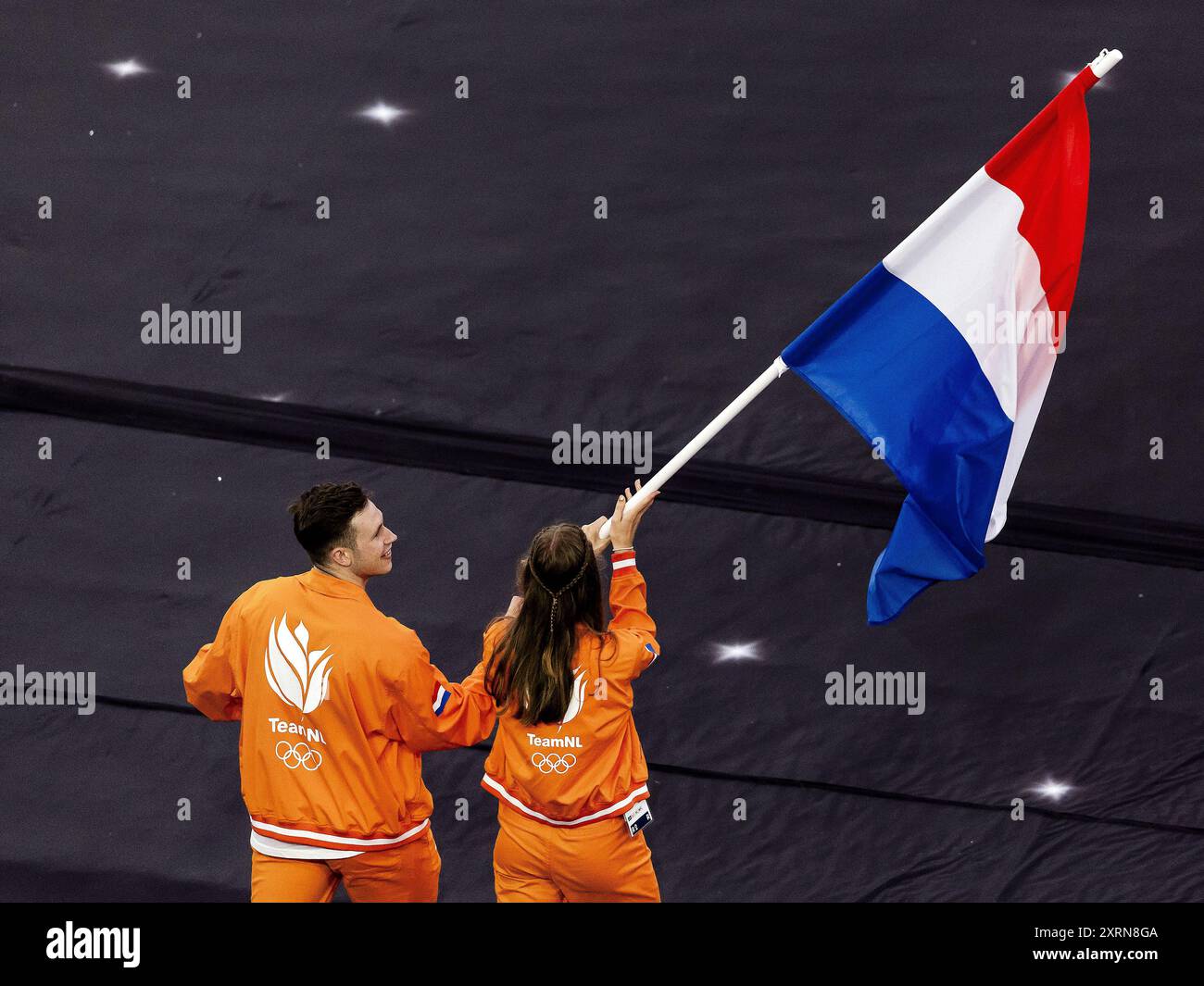 Paris, France. 11th Aug, 2024. PARIS - Athlete Femke Bol and track ...