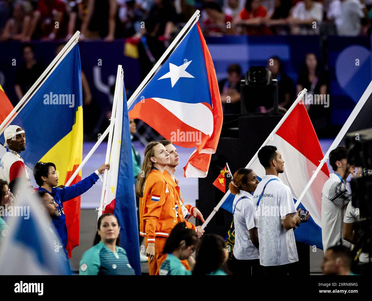 Paris, France. 11th Aug, 2024. PARIS - Athlete Femke Bol and track ...
