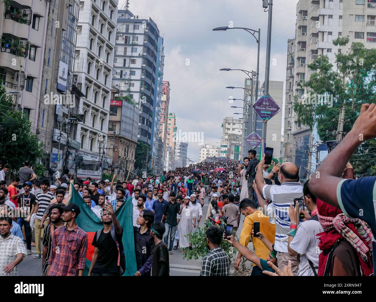 Bangladesh quota reform movement and an anti-government pro-democracy ...