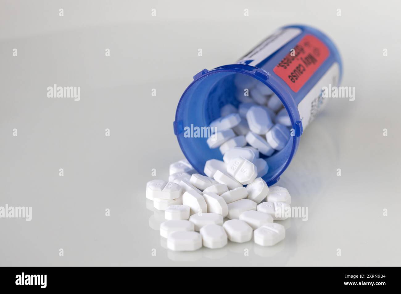 Vancouver, Canada - August 8, 2024: Amlodipine tablets sold under the ...