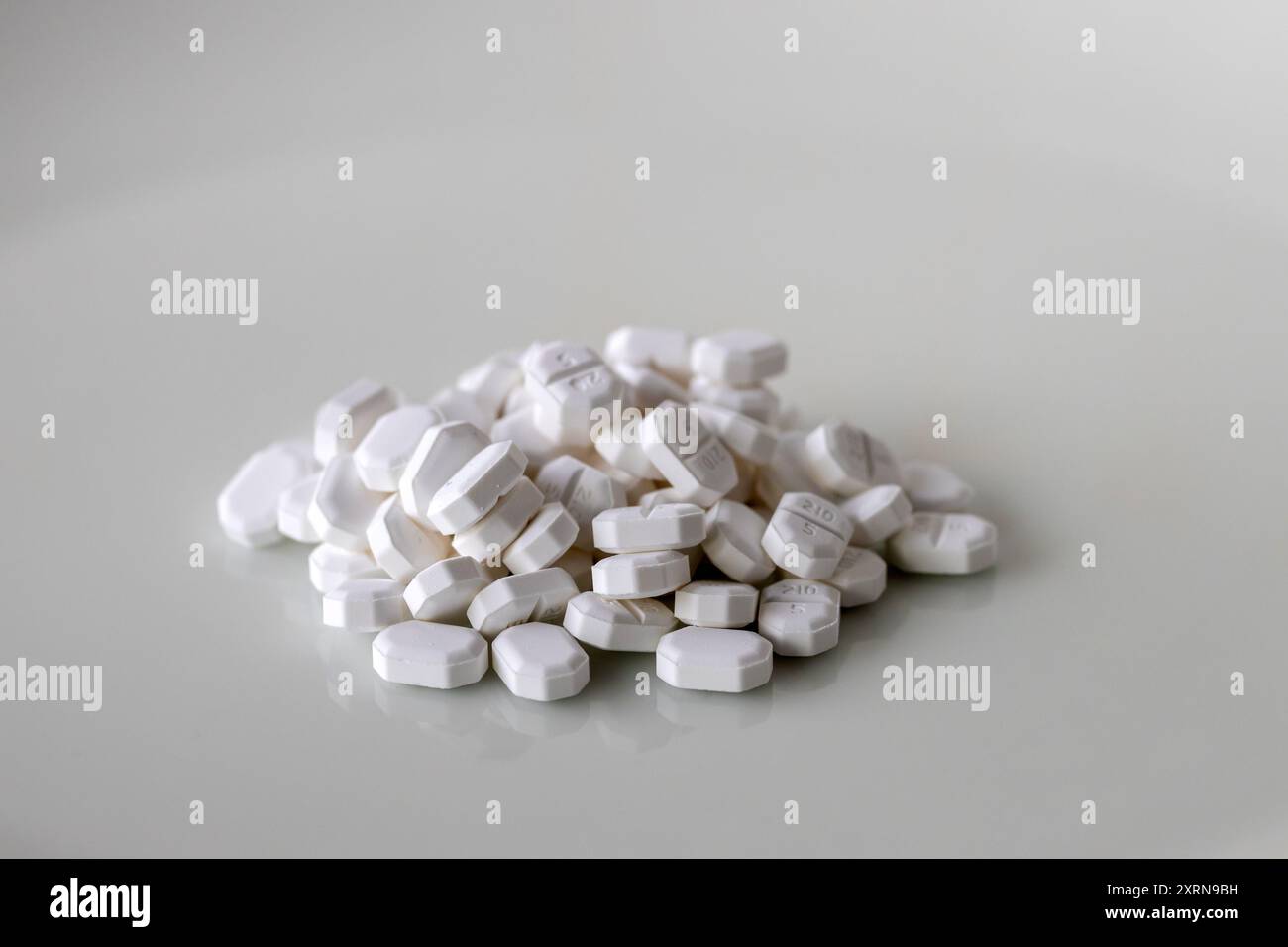 Vancouver, Canada - August 8, 2024: Amlodipine tablets sold under the ...