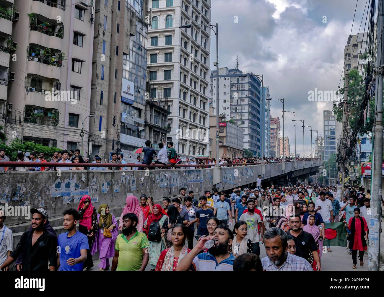 Bangladesh quota reform movement and an anti-government pro-democracy ...