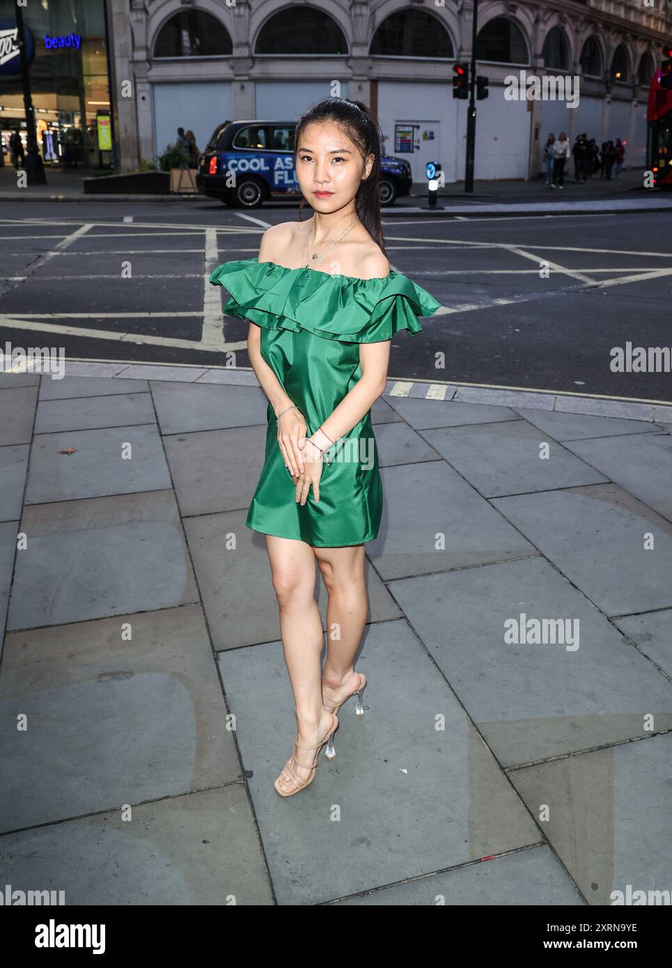 Aimee Kwan attends a photocall for the 'We Exist We See You' Campaign ...