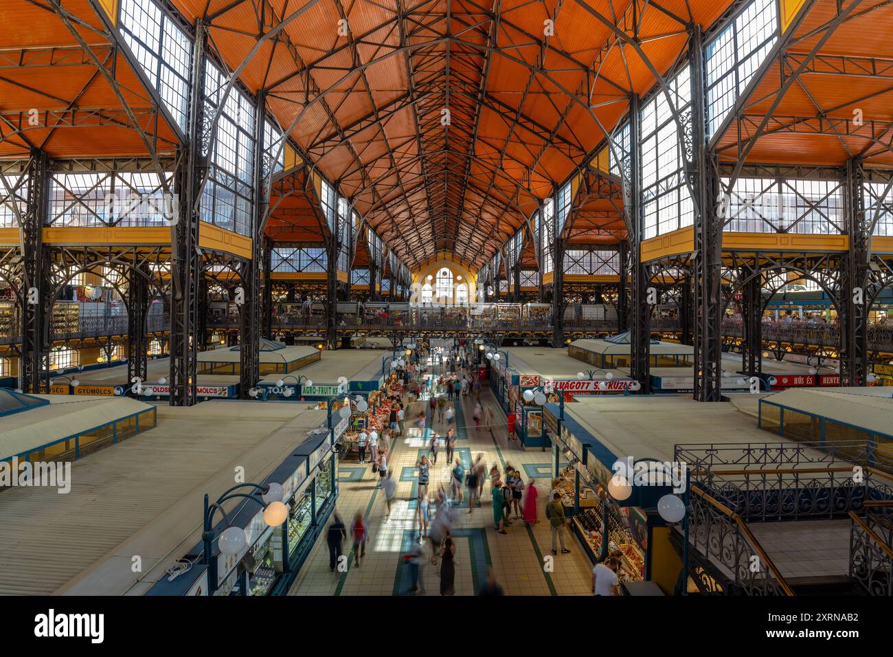 Budapest, Hungary - June 07, 2024: The Great Market Hall (Central ...