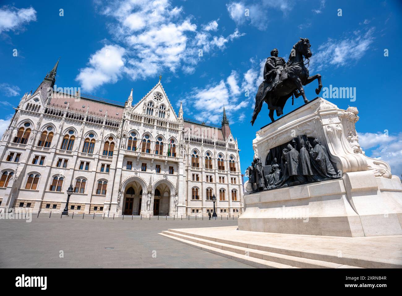 Budapest, Hungary: June 16, 2024: Statue of Count Gyula Andrassy Stock ...