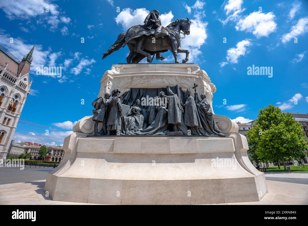 Budapest, Hungary: June 16, 2024: Statue of Count Gyula Andrassy Stock ...