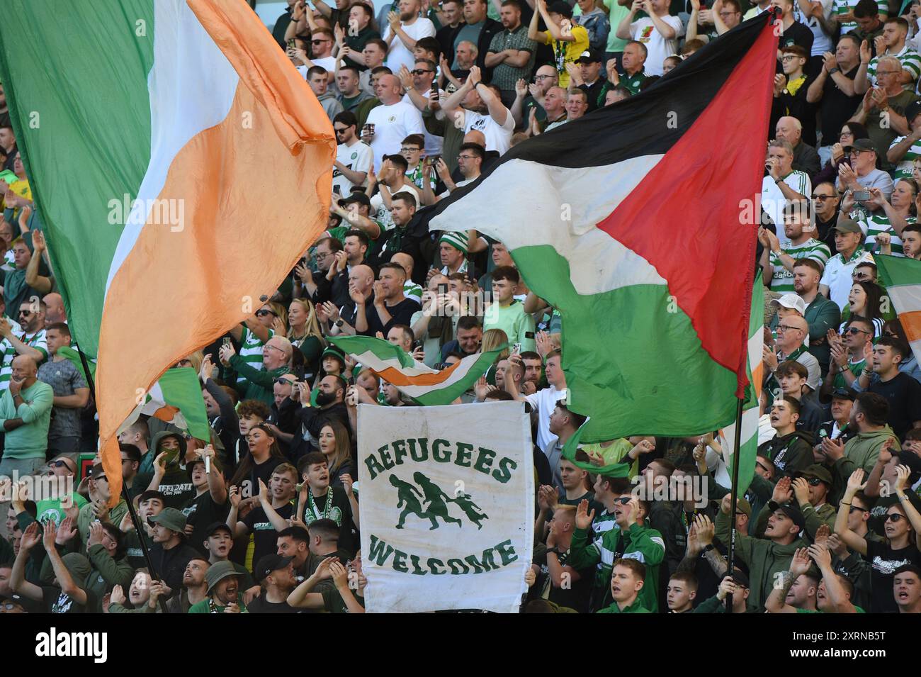 Easter Road Stadium.Edinburgh.Scotland.UK.11th Aug 24 Scottish ...