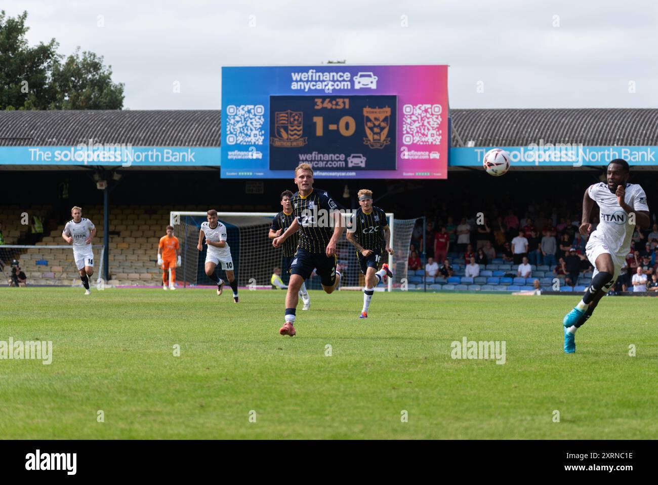 Southend Utd versus York City in 2024-25 Vanarama National League at ...