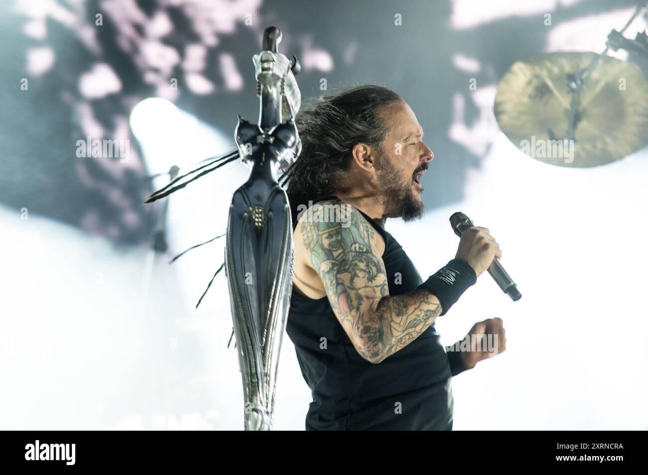 Korn mic stand hi-res stock photography and images - Alamy