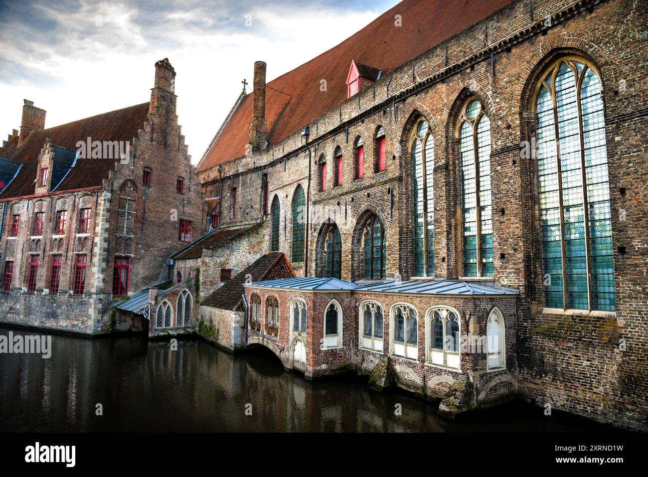Medieval Old St. Johns Hospital in Bruges, Belgium Stock Photo - Alamy