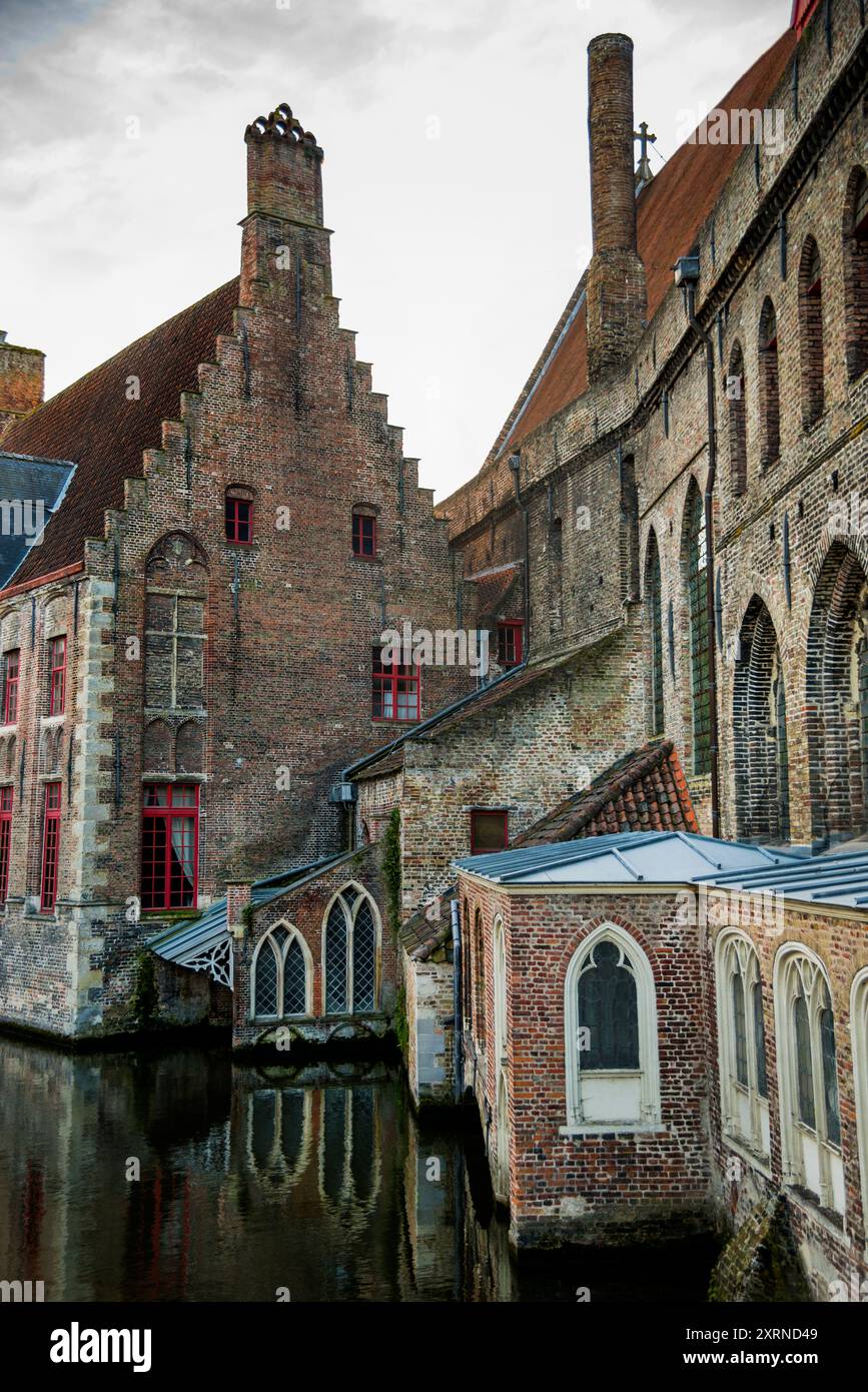 Medieval Old St. Johns Hospital in Bruges, Belgium Stock Photo - Alamy