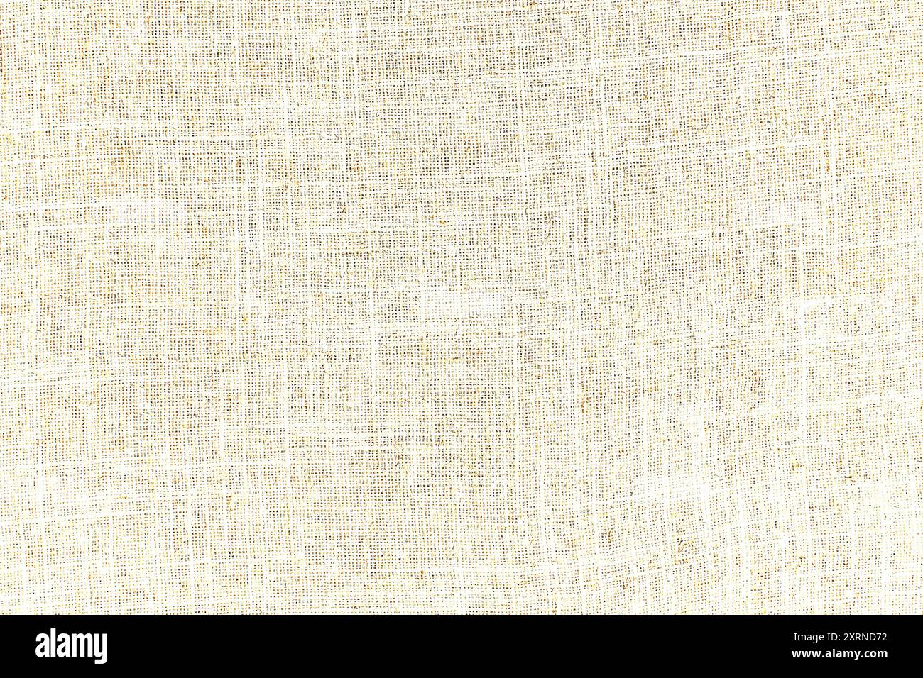 Natural linen material textile canvas Fabric texture background Close ...