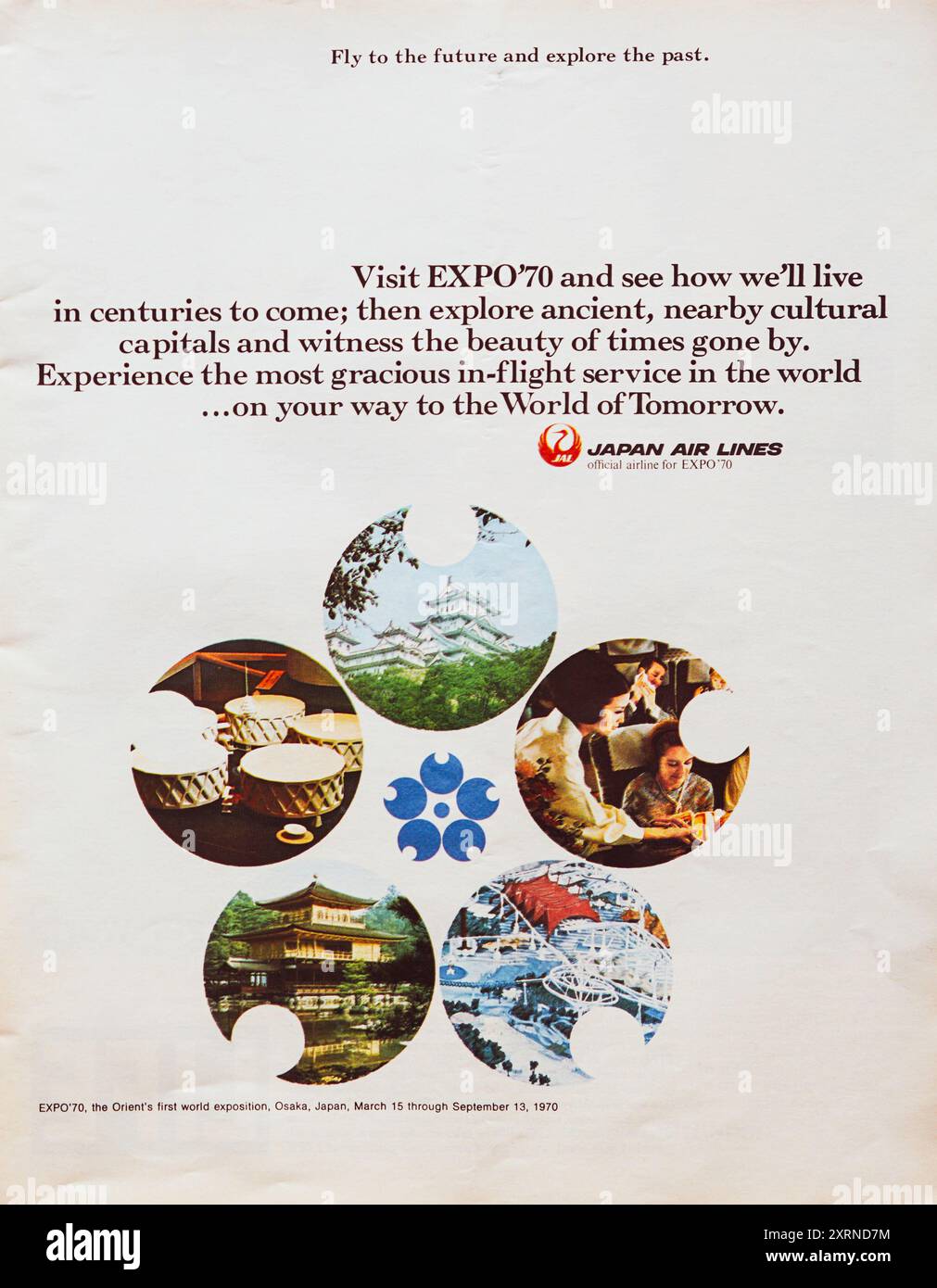 Japan air lines expo 70 hi-res stock photography and images - Alamy