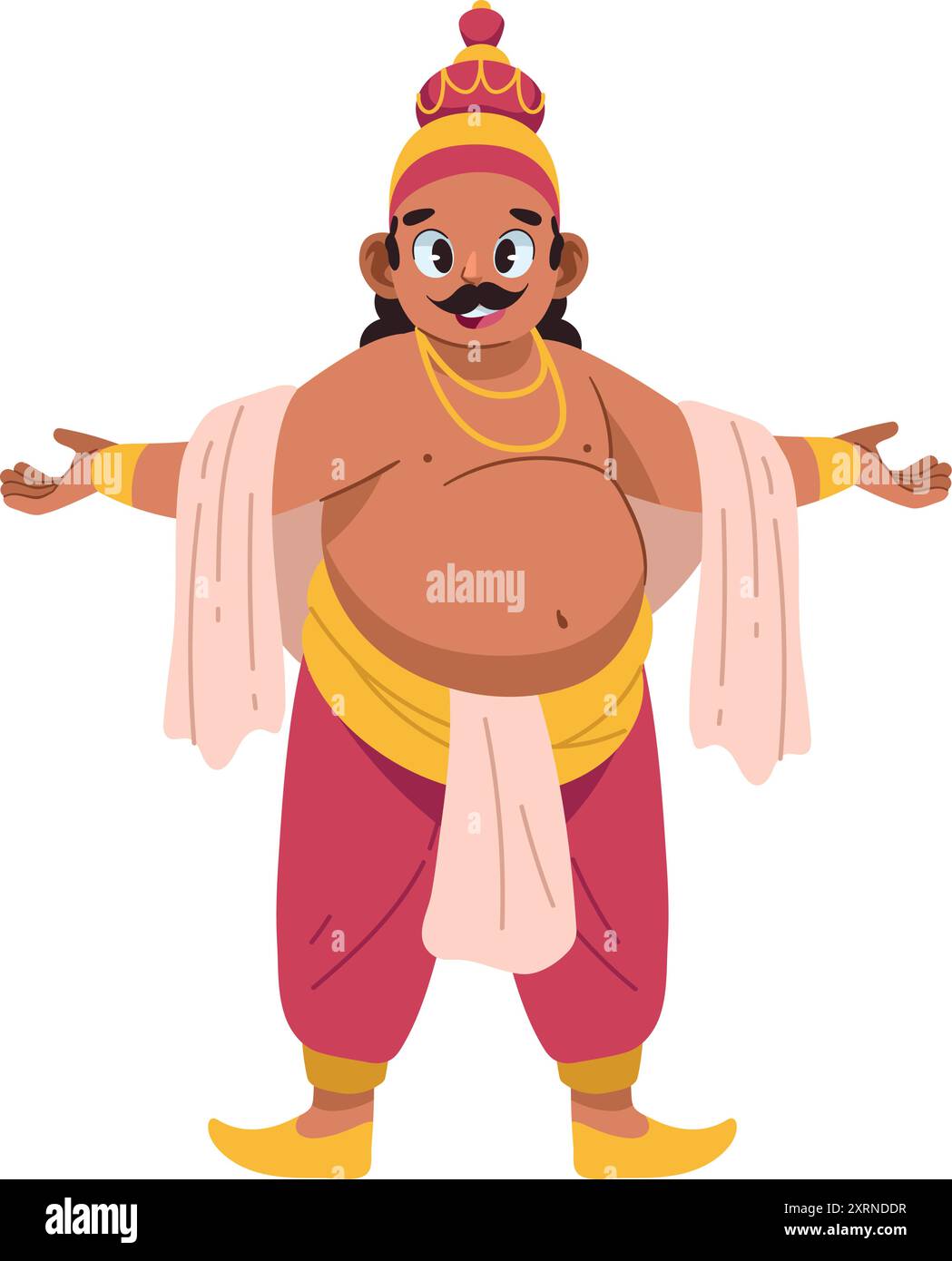 king mahabali south indian character Stock Vector Image & Art - Alamy