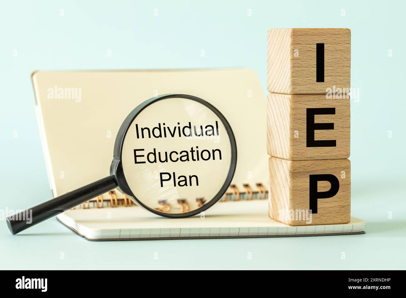 Individual Education Plan IEP symbol. Business concept, IEP 504 program ...
