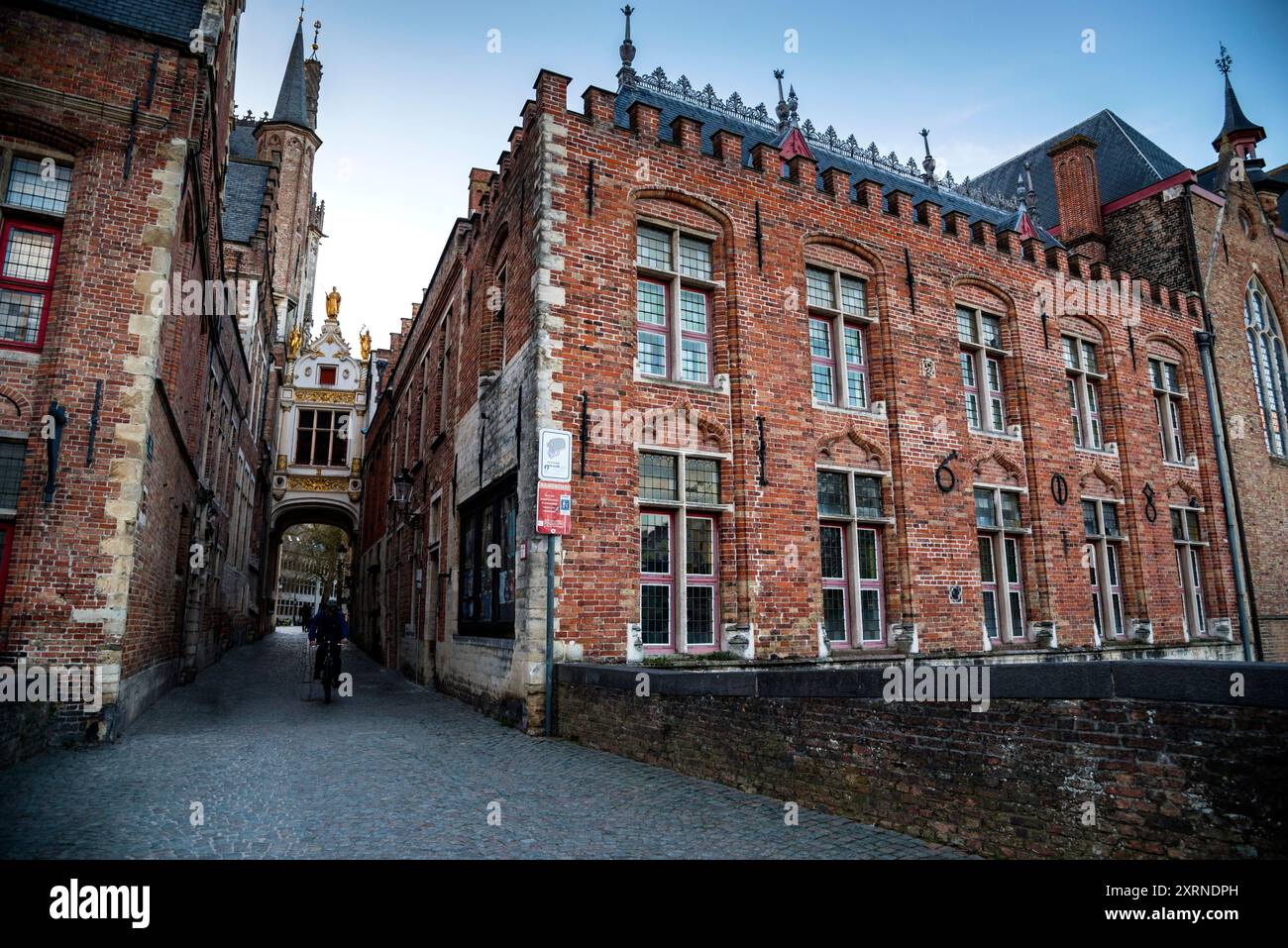 Early Baroque Renaissance Liberty of Bruges building and the Blind ...