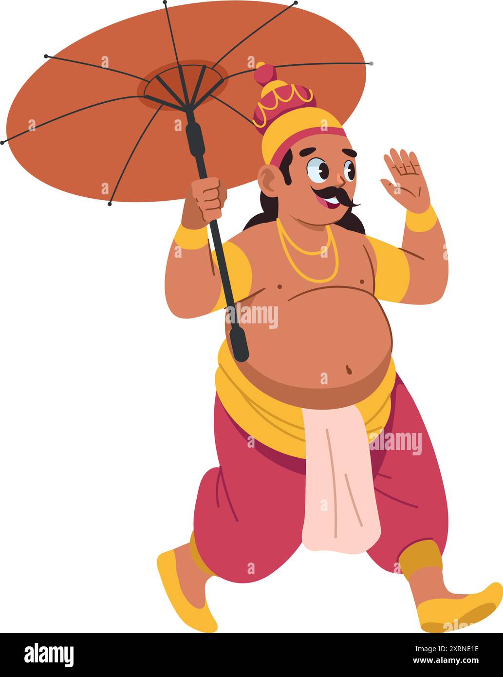 King mahabali Cut Out Stock Images & Pictures - Alamy