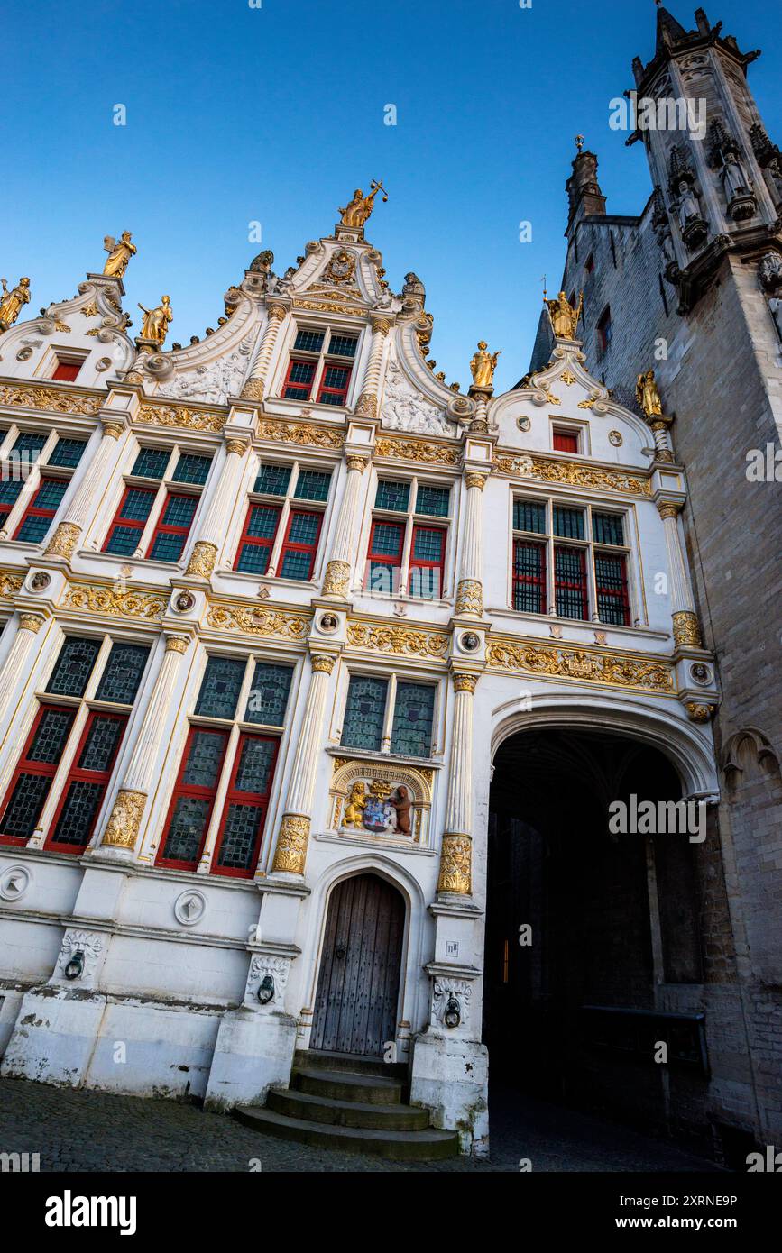 Early Baroque Renaissance Liberty of Bruges building and the Blind ...