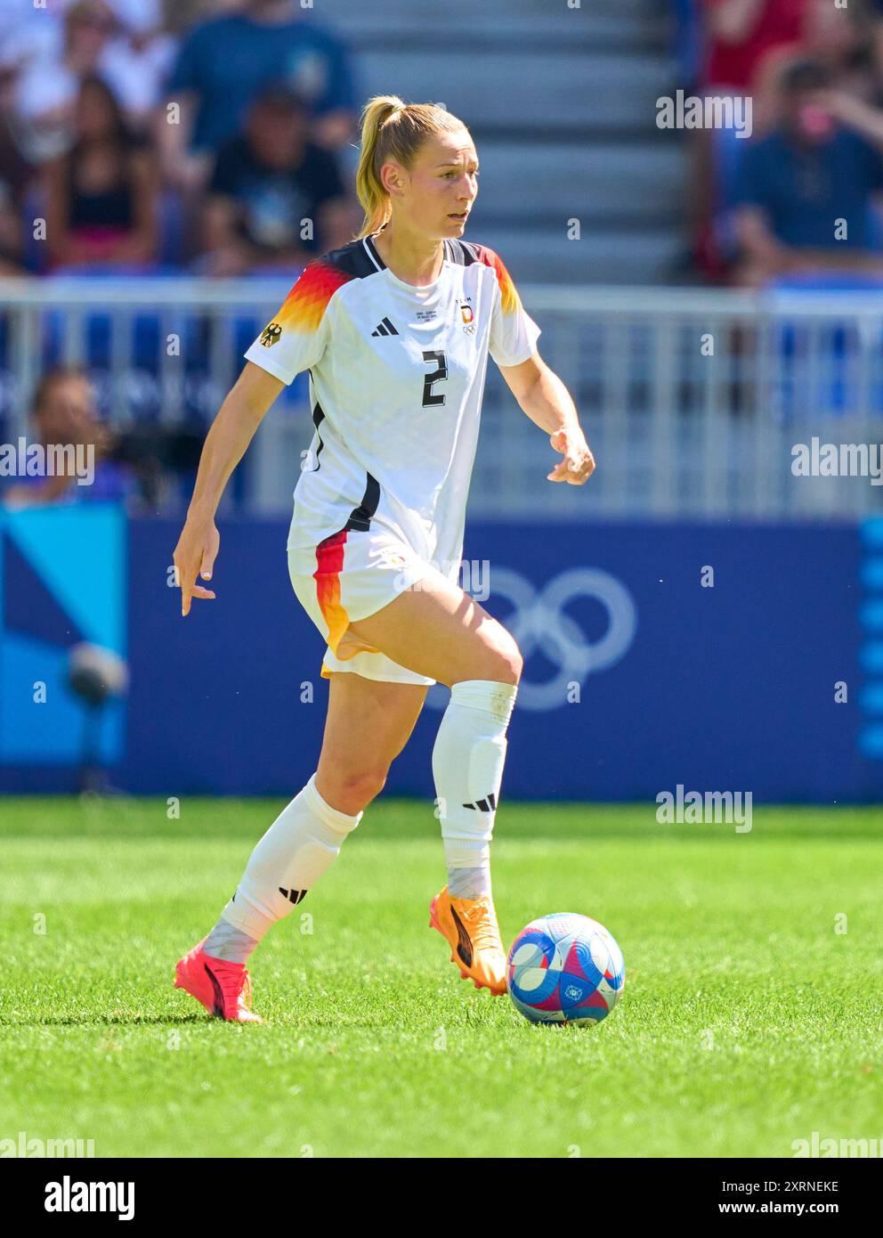 Sarai Linder, DFB Frauen 2 at the women Olympic Bronze Medal match ...