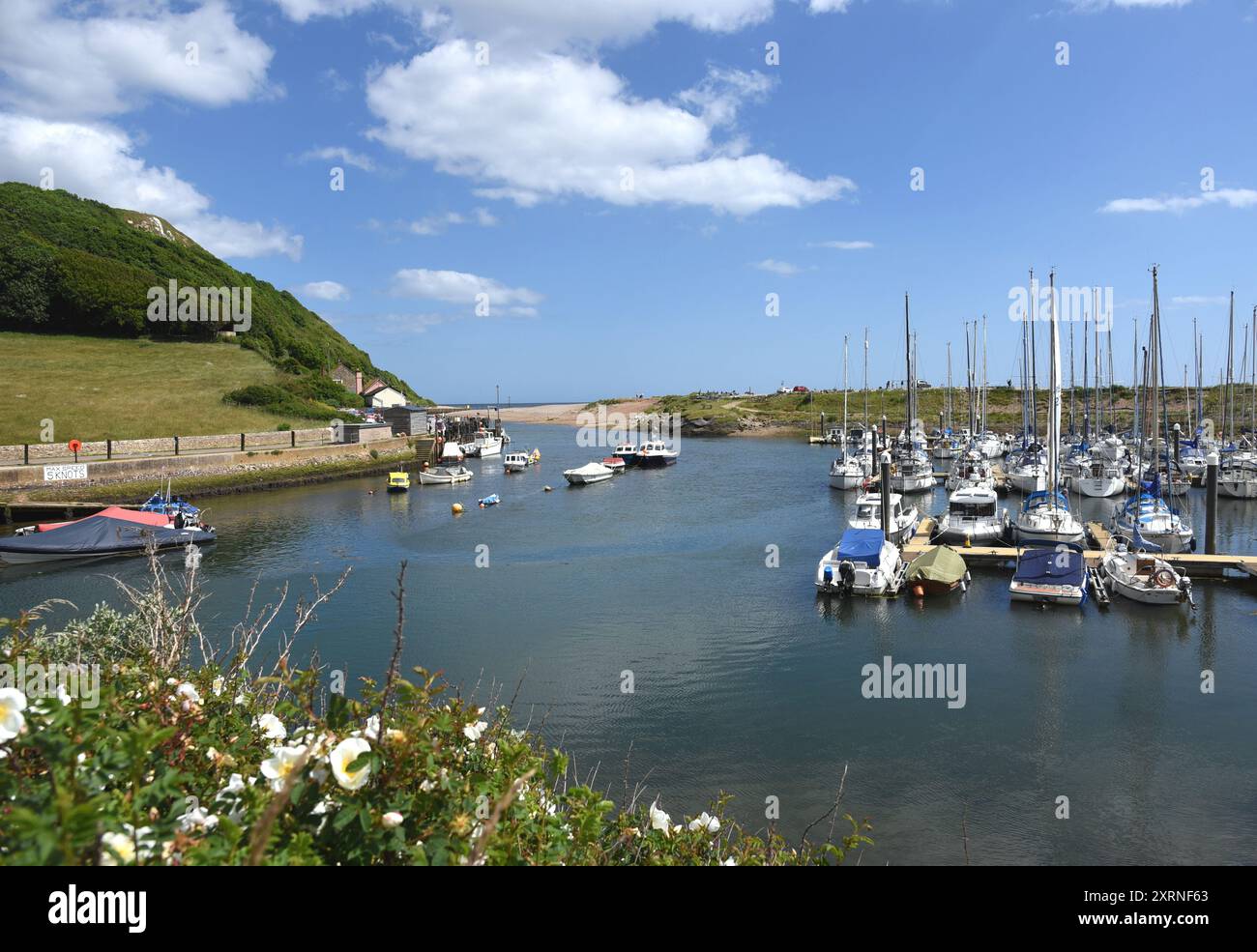 A beautiful photograph that depicts the harbour at Axmouth in East ...