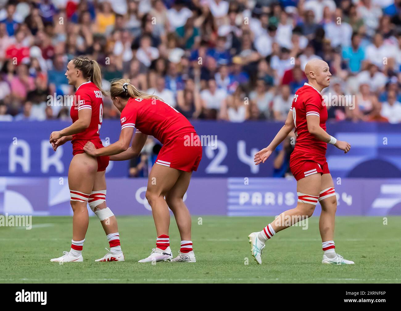 Paris, Ile de France, France. 28th July, 2024. Canada forward KRISSY ...