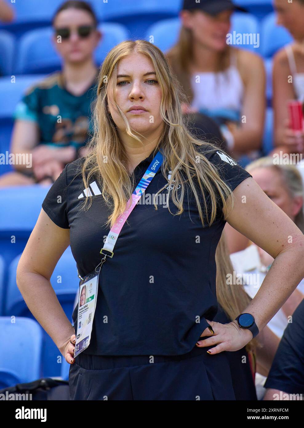 Jessica Ewald, Teammanagerin DFB Damen at the women Olympic Bronze ...