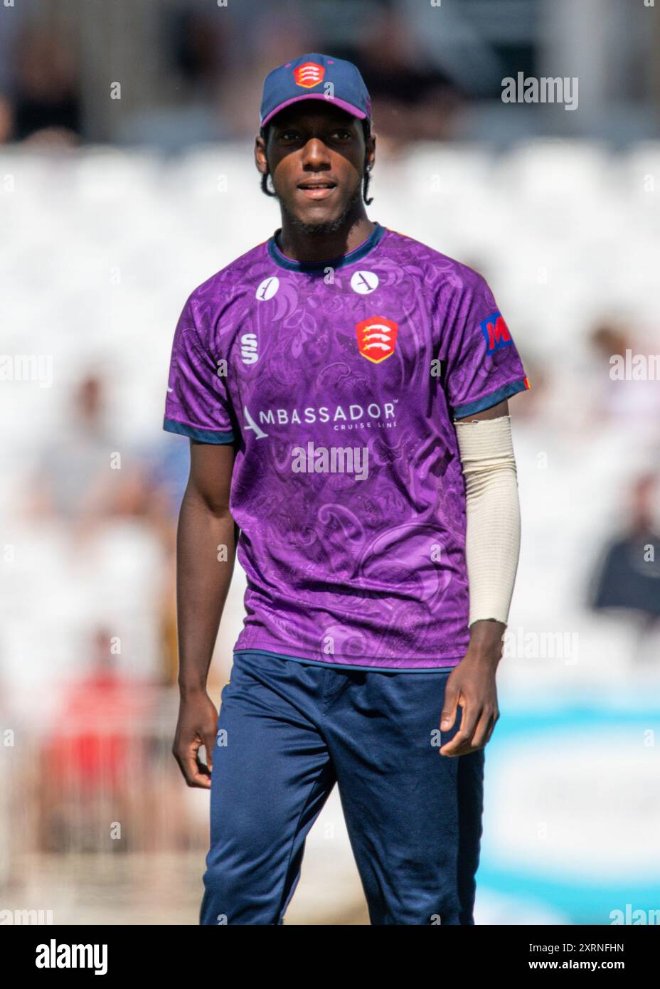 Jamal RICHARDS of Essex CCC during the Royal London One-day Cup match ...