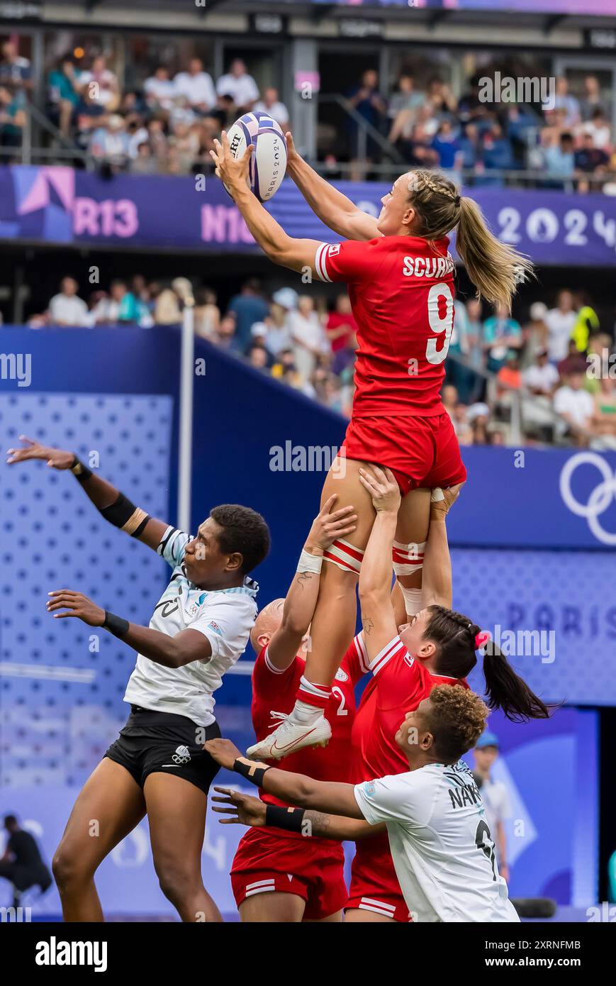 Paris, Ile de France, France. 28th July, 2024. Canada forward KRISSY ...