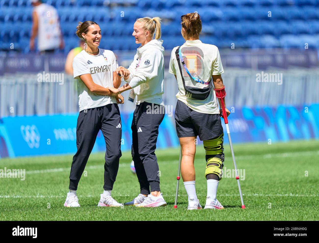 Lea SCHÜLLER, Schueller DFB Frauen 7 Lena Oberdorf at the women Olympic ...