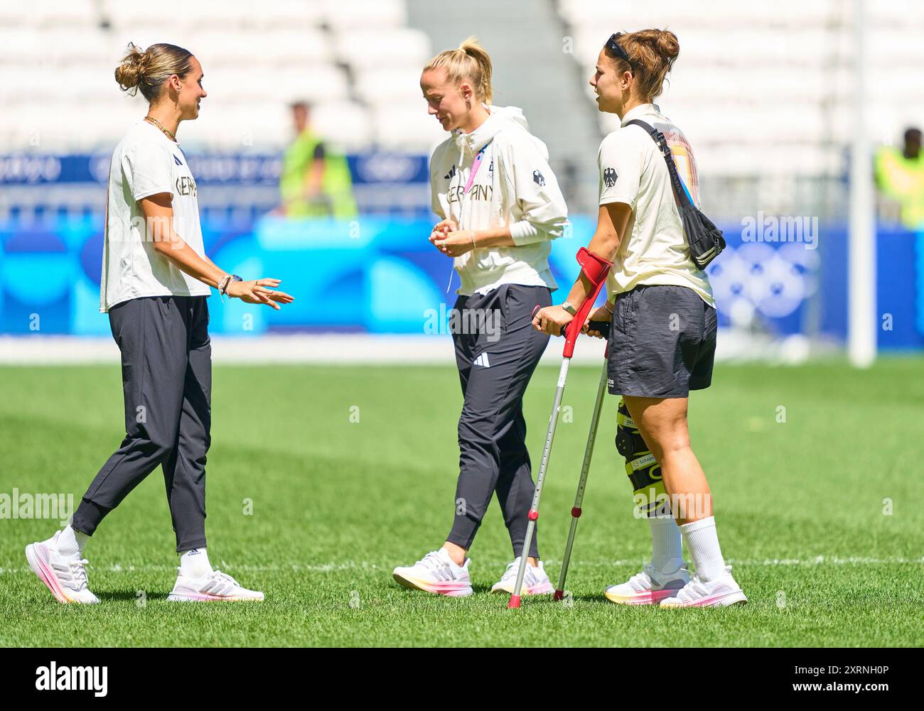 Lea SCHÜLLER, Schueller DFB Frauen 7 Lena Oberdorf at the women Olympic ...