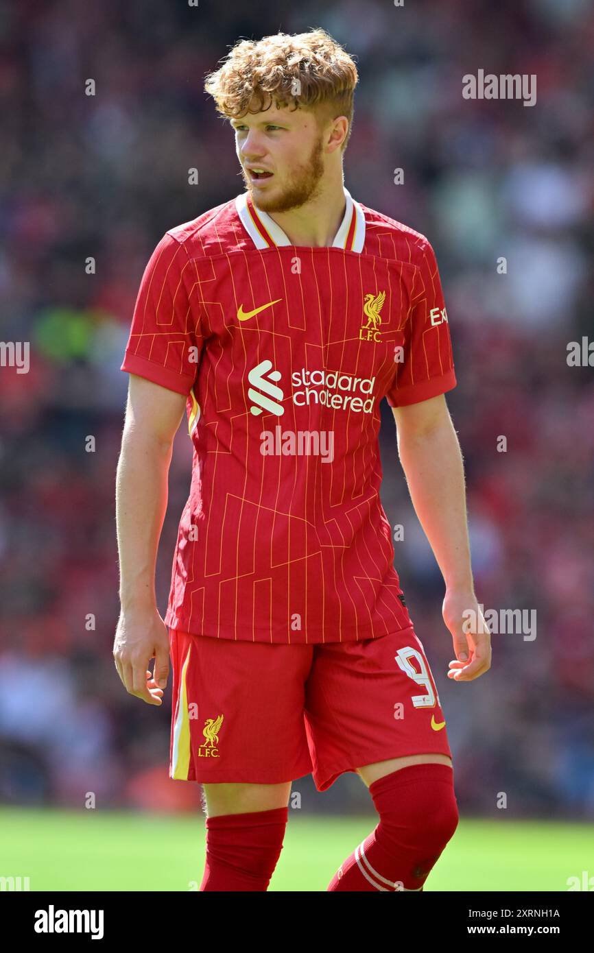 Luca Stephenson of Liverpool during the Pre-season friendly match ...
