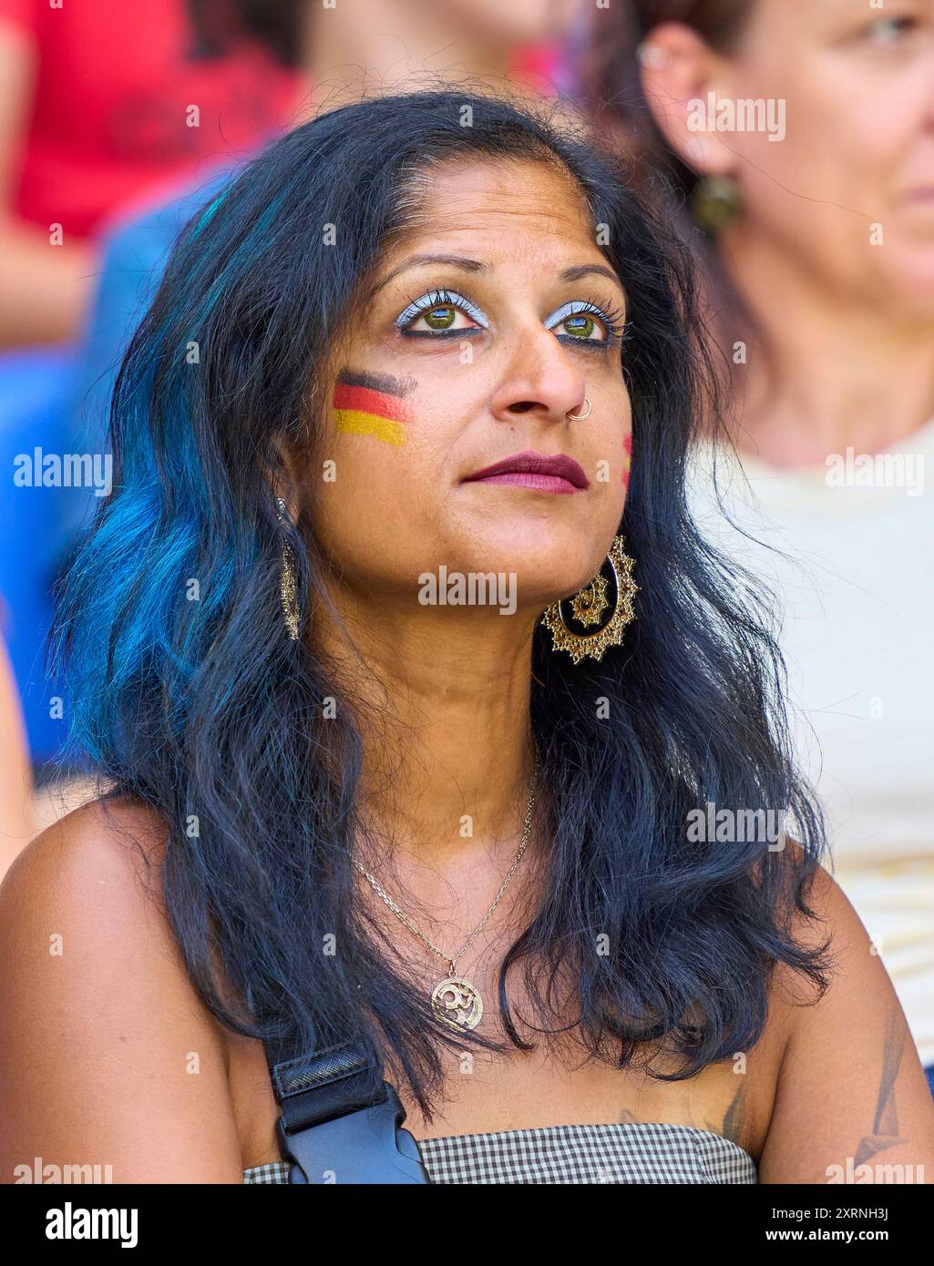 Fans ESP GER at the women Olympic Bronze Medal match GERMANY - SPAIN 1 ...