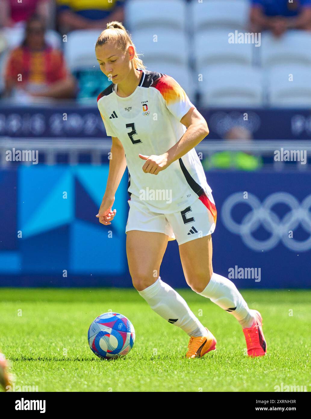 Sarai Linder, DFB Frauen 2 at the women Olympic Bronze Medal match ...