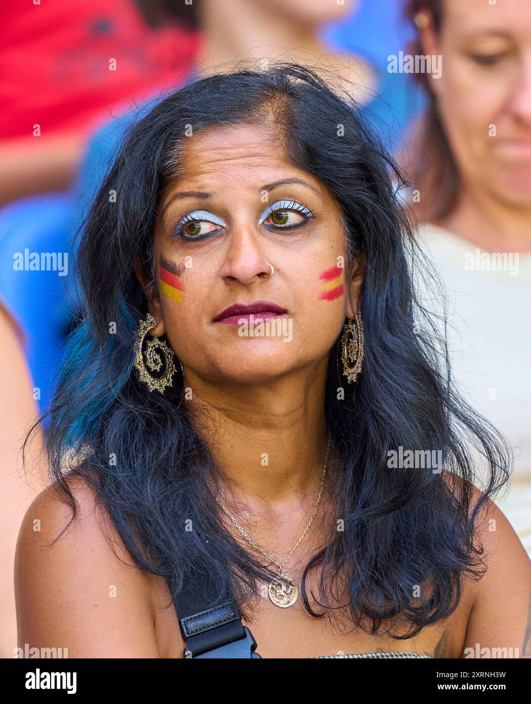 Fans ESP GER at the women Olympic Bronze Medal match GERMANY - SPAIN 1 ...