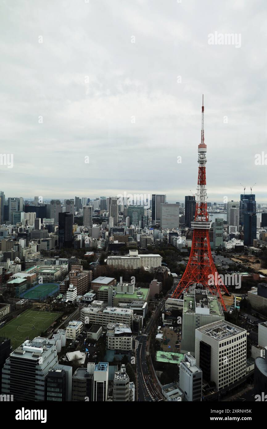 Tokyo tower construction hi-res stock photography and images - Alamy