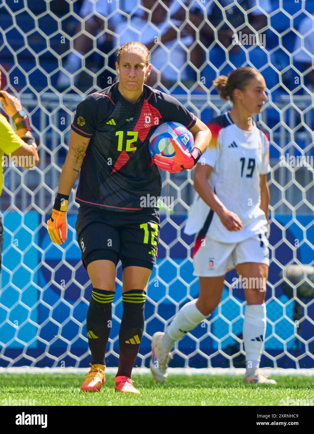 Ann-Katrin Berger, goalkeeper DFB Frauen 12 at the women Olympic Bronze ...