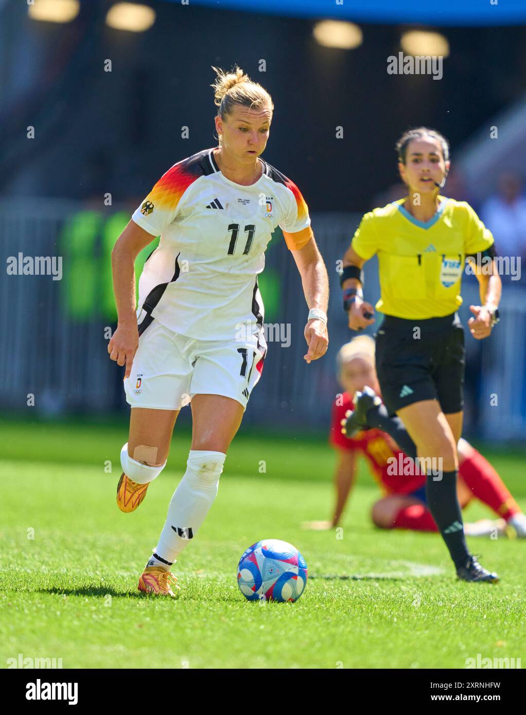 Alexandra Popp, DFB Frauen 11 at the women Olympic Bronze Medal match ...