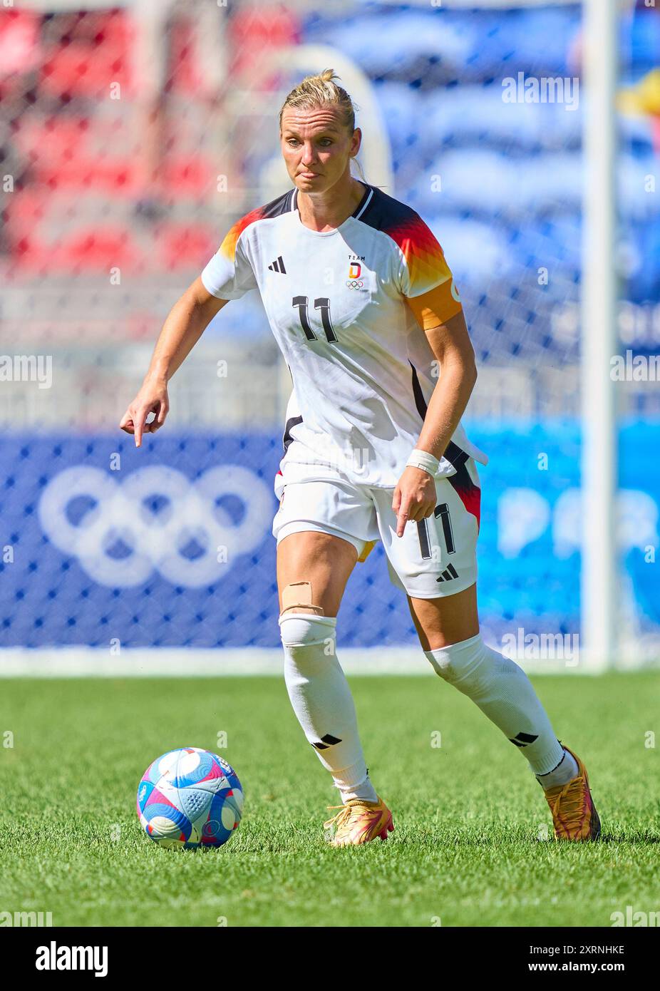 Alexandra Popp, DFB Frauen 11 at the women Olympic Bronze Medal match ...