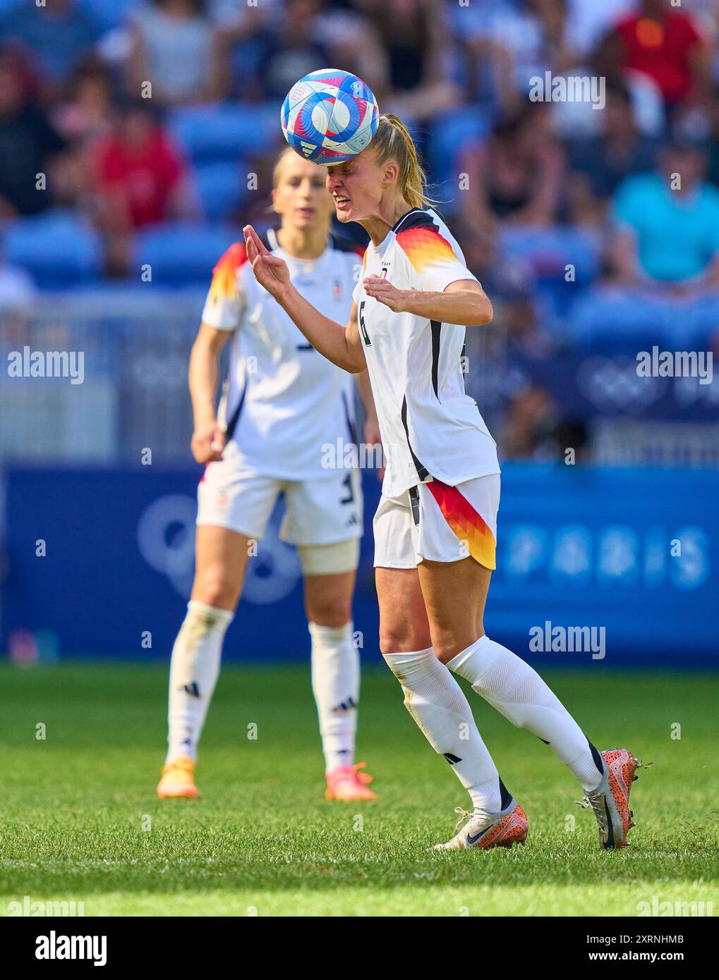 Janina Minge, DFB Frauen 6 at the women Olympic Bronze Medal match GERMANY - SPAIN 1-0 at Stade ...