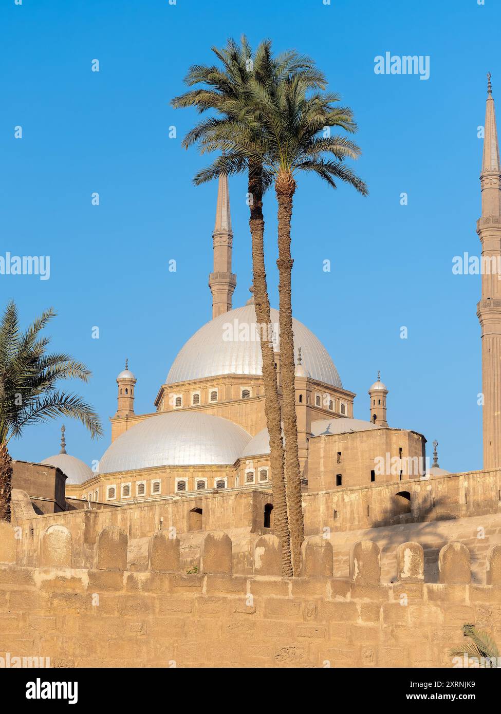 Exterior view of the Ottoman Grand Mosque of Muhammad Ali Pasha Or ...