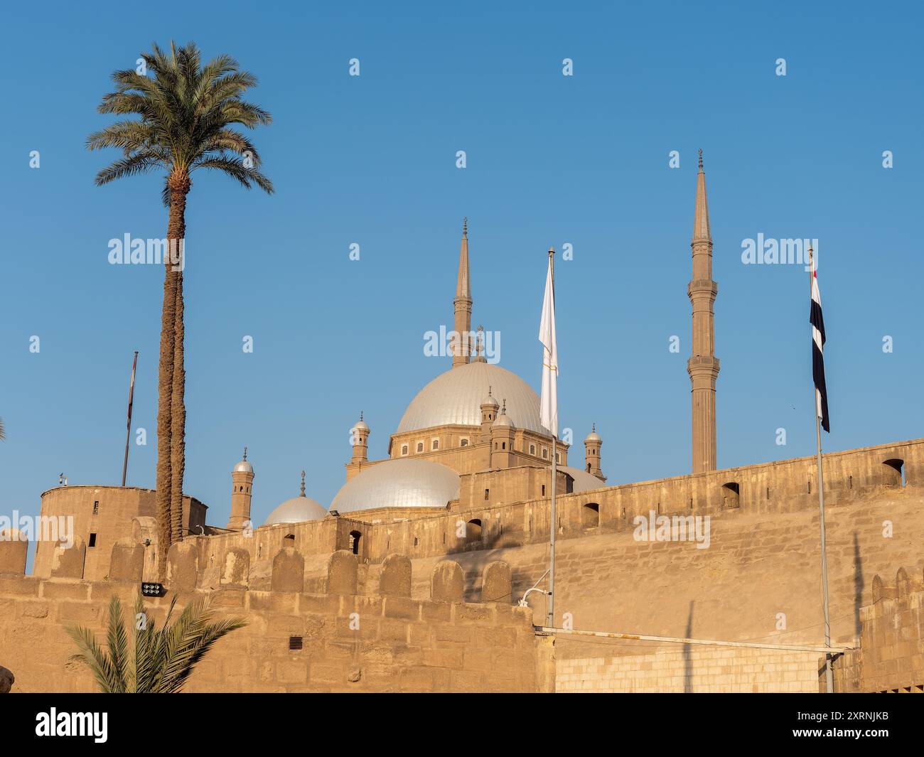 Exterior view of the Ottoman Grand Mosque of Muhammad Ali Pasha Or ...