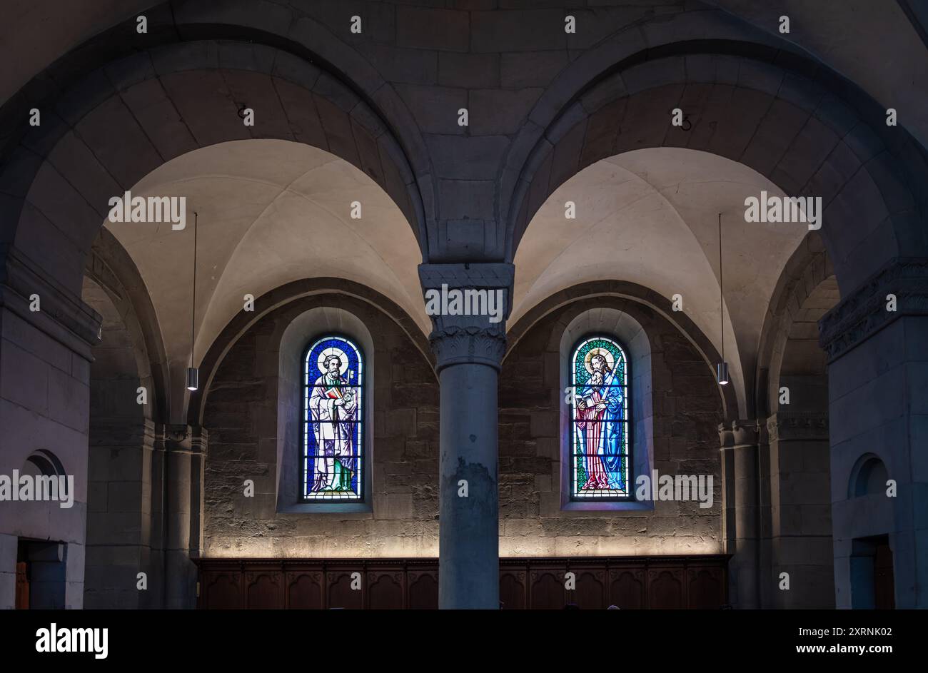 Zurich, Switzerland - July 1, 2024: Historic Grossmunster church ...