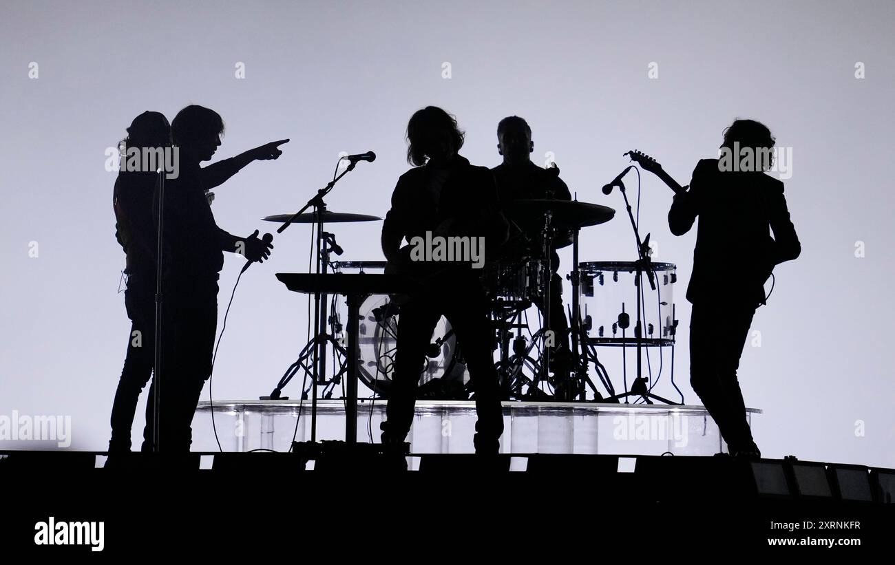 Phoenix performs during the 2024 Summer Olympics closing ceremony at ...