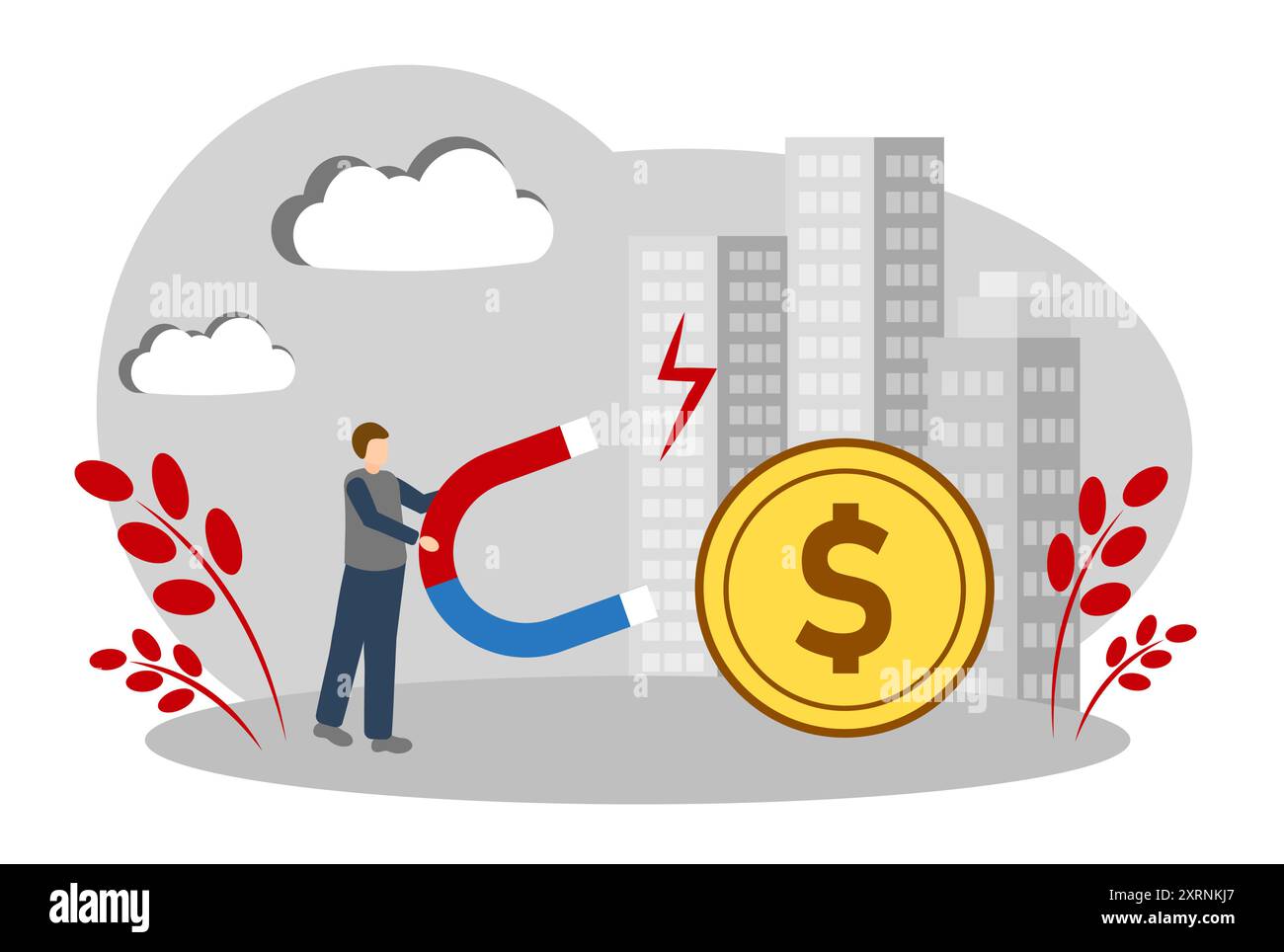 Cute magnet Stock Vector Images - Alamy