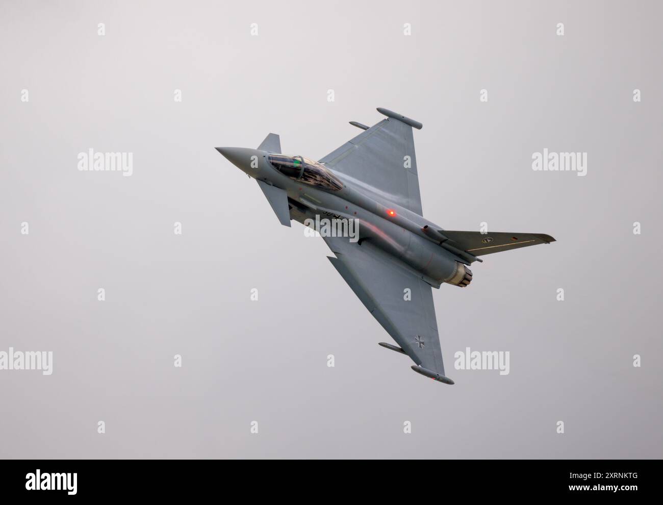 German Air Force, Eurofighter, EF2000, during flying display at the ...