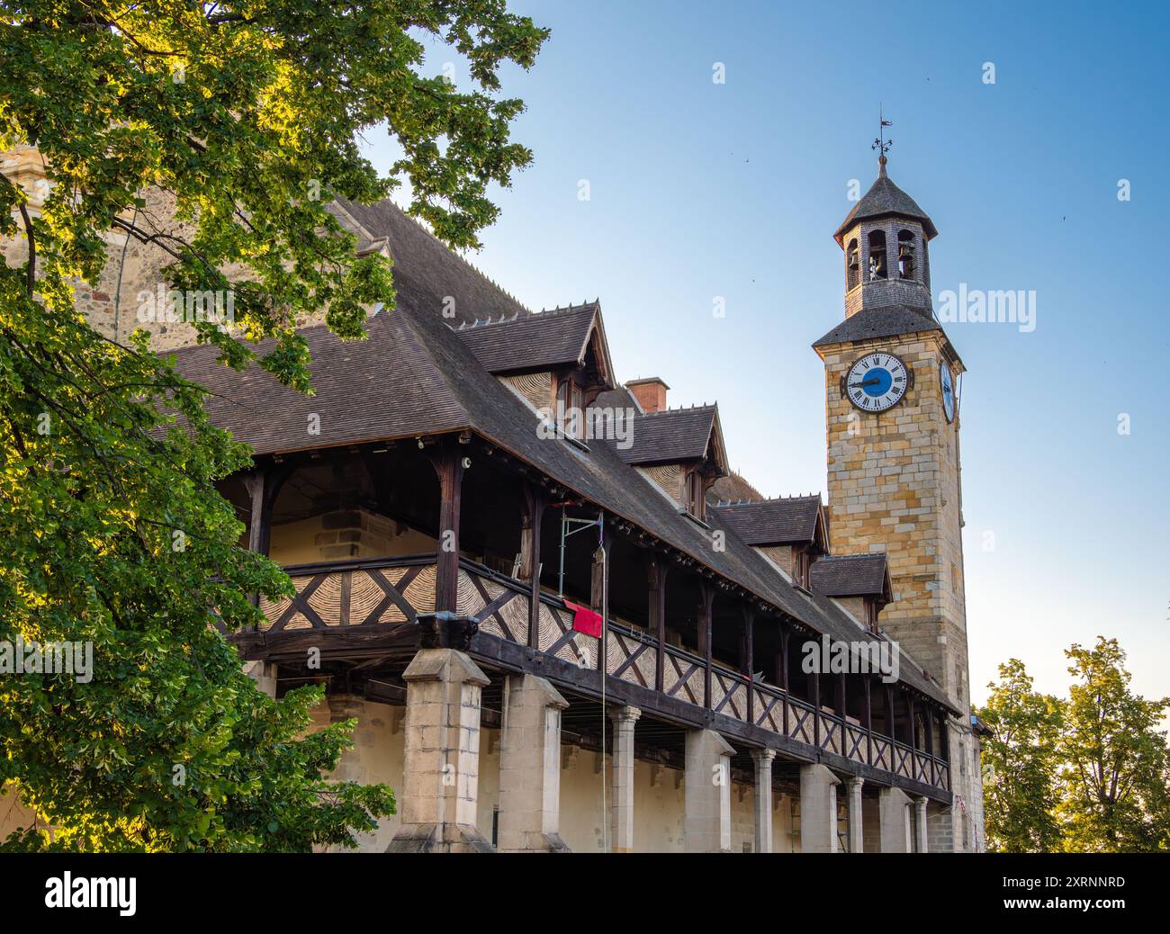 Medieval Castle of Montlucon in France is a splendid example of ancient ...